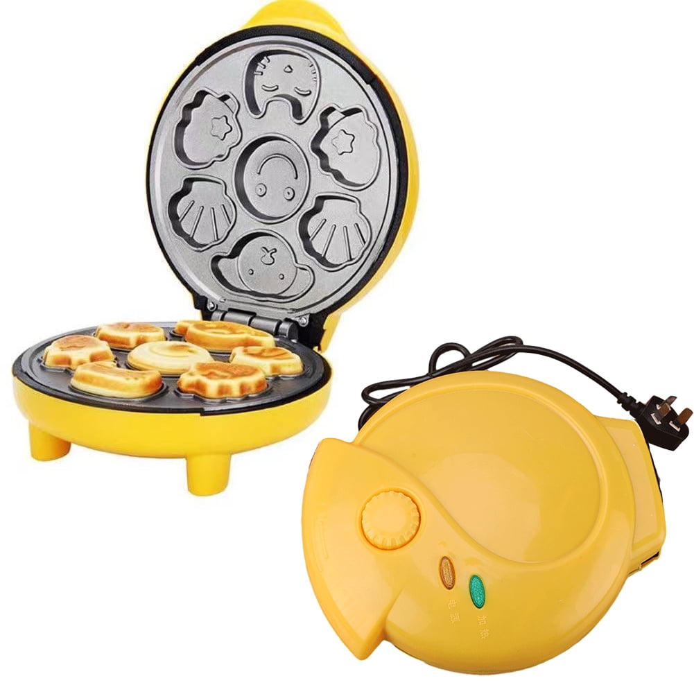 KYAIGUO Mini Waffle Maker Electric Non-stick Waffle Iron a Unique Gift ...