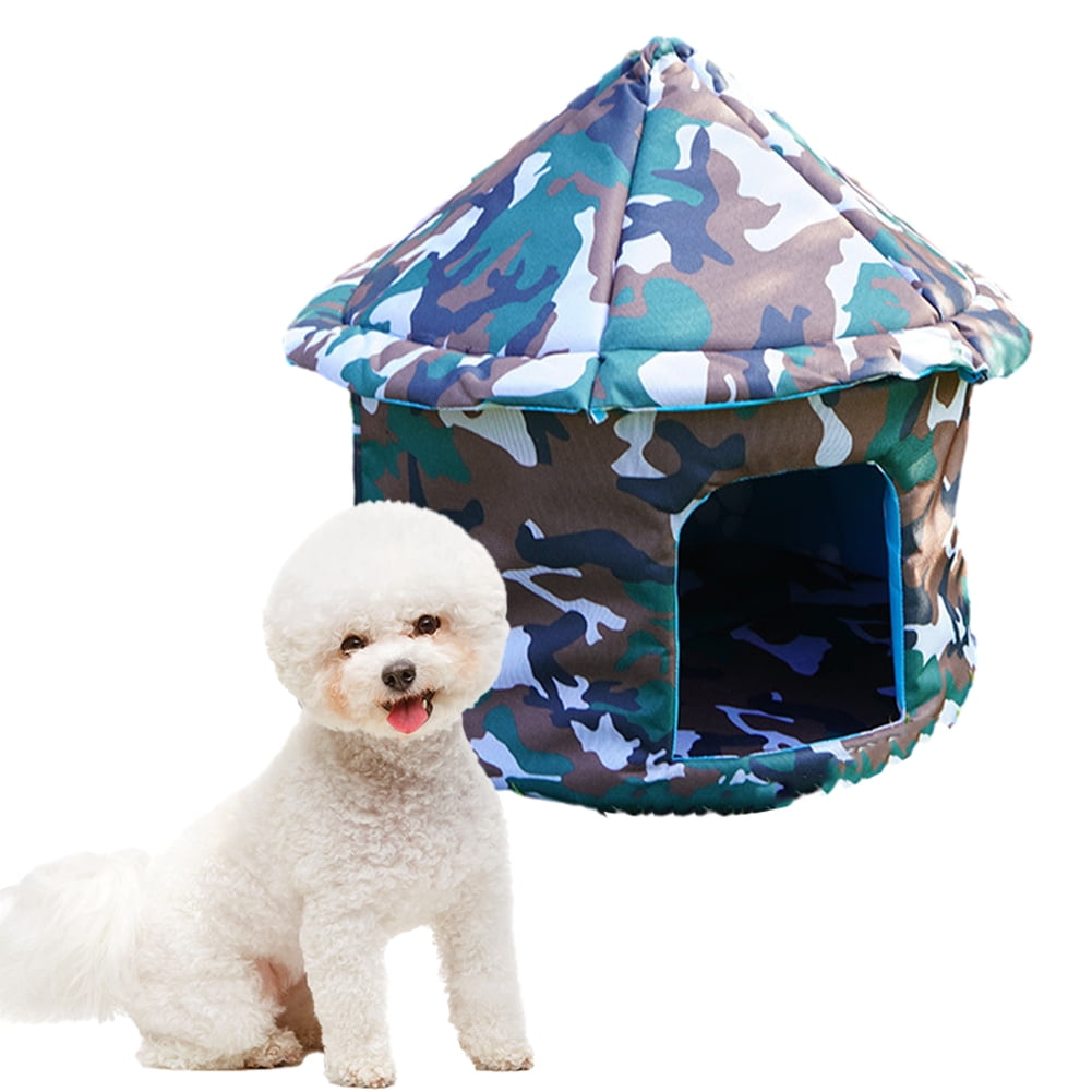 KYAIGUO Cat Bed Cat Shelter for Winter Durable Waterproof Oxford Fabric ...