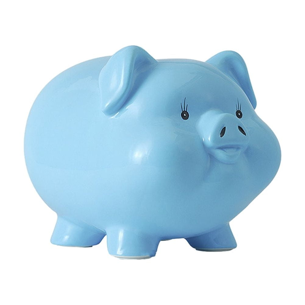KYAIGUO Piggy Bank,Ceramic Piggy Banks for Kids Perfect Sized Cute Coin ...