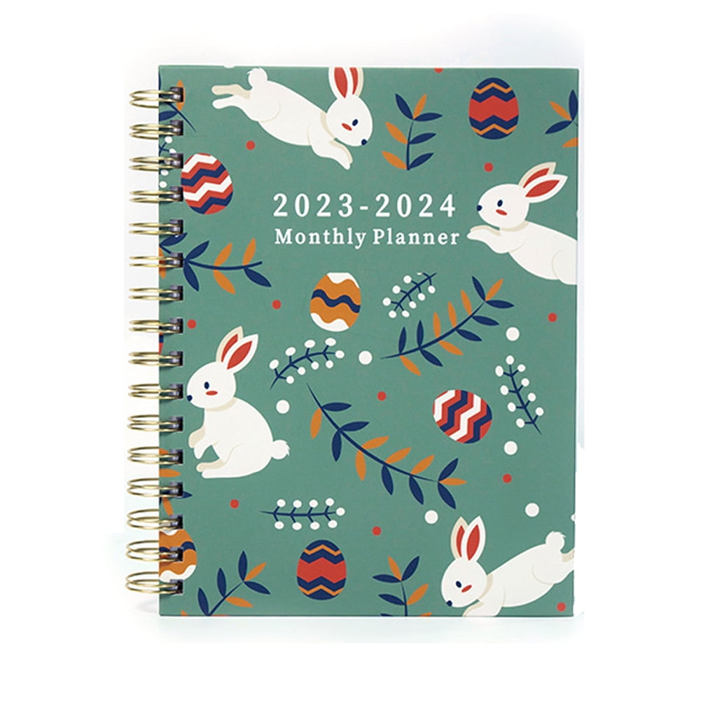 KYAIGUO Planner 2023-2024,Calendar Planner with Sturdy Coils Tabs ...