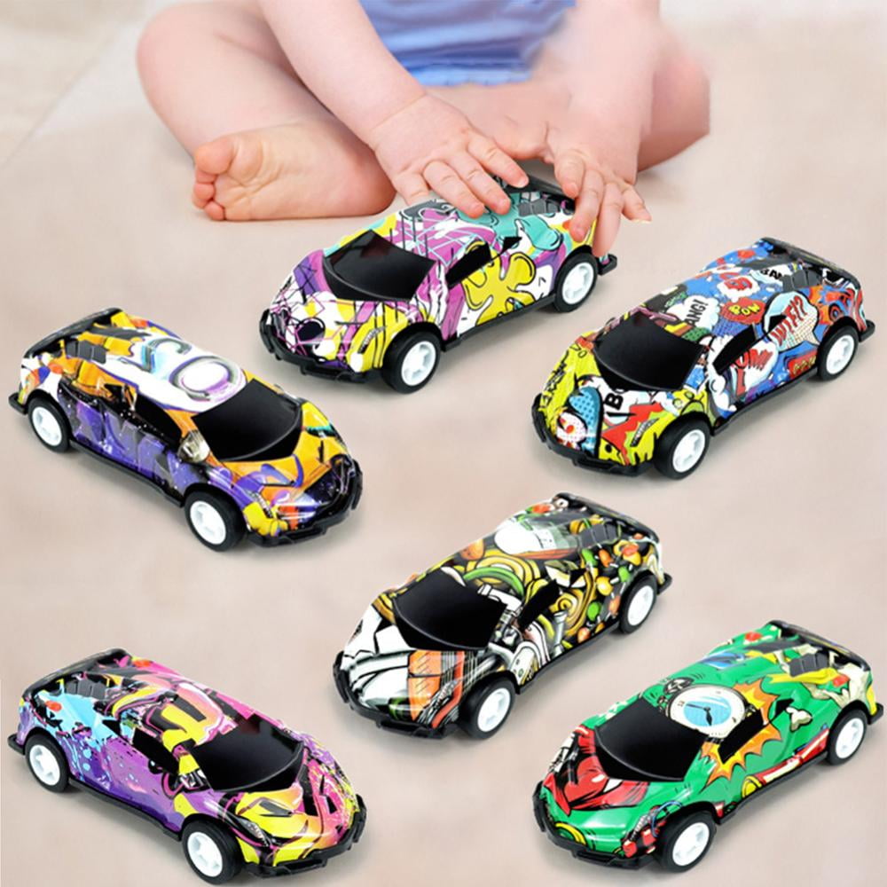 KYAIGUO Pull Back Small Cars, Toy Cars, Die-Cast Car Toys, Stunt Toy ...