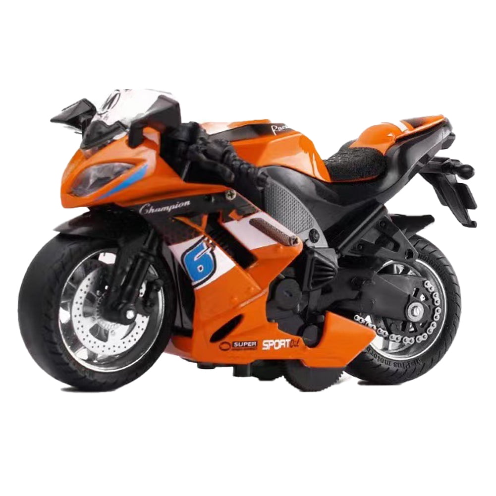 KYAIGUO Pull Back Toy Motorcycles for Toddlers Kids Motorcycles Car ...