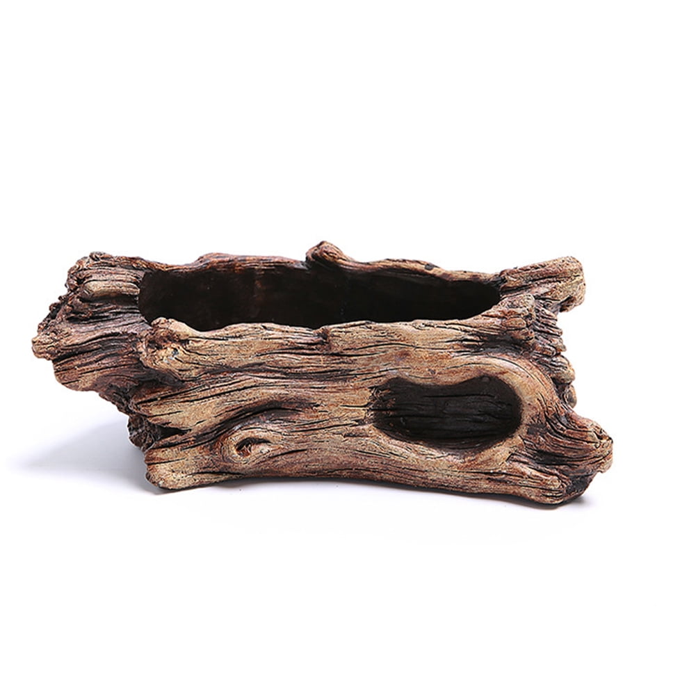 KYAIGUO Succulents Plants Flower Pots Innovation Tree Roots Shape ...