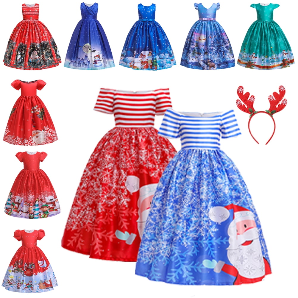 KYAIGUO Toddler Girls Flower Princess Outfit for Kids Princess Dress ...