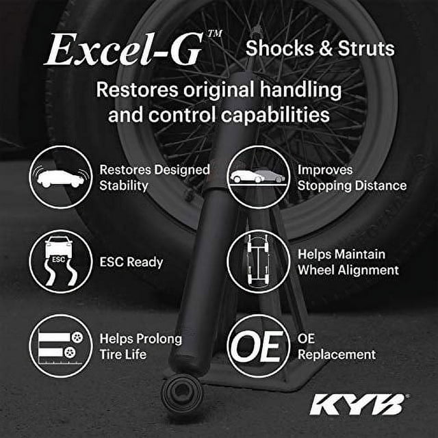 KYB 349024 Excel-G Gas Shock - Walmart.com