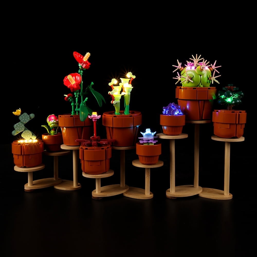 BrickSoul Led Light Kit for Lego 10329 Icons Tiny Plants Building Set ...