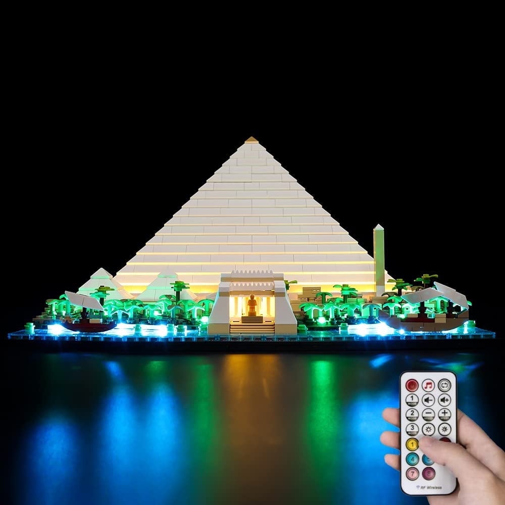 BrickSoul Led Light Kit for Lego 21058 Architecture Great Pyramid of ...
