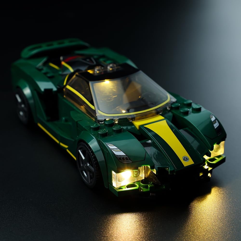 Dobegin Led Light Set Designed for Lego Lotus Evija 76907 Car Model ...