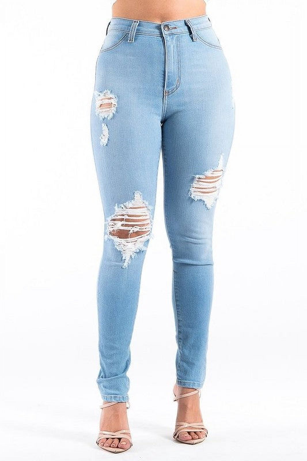 KYLIE SKINNY JEAN IN LIGHT WASH - Walmart.com