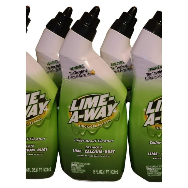 KYTVOLON Liquid Toilet Bowl Cleaner Remove Lime Rust 16 oz (Pack of 6 ...