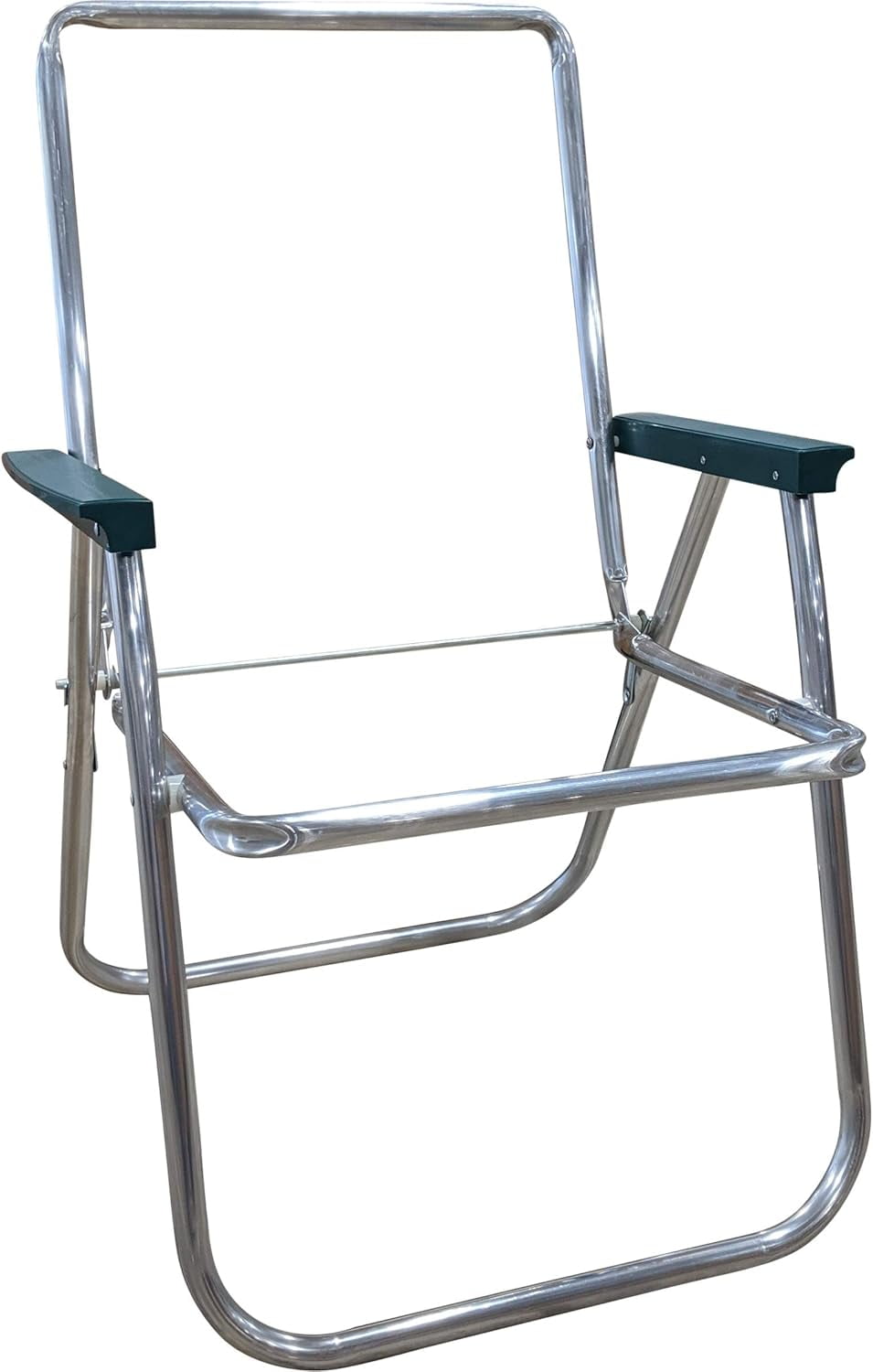 KYUTR Classic Lightweight Folding Lawn Chair Frame, Durable Rust Free ...