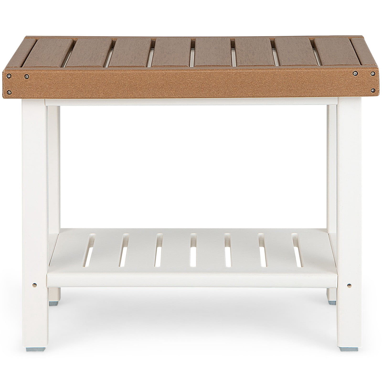 KYUTR Shower Bench Stool, Waterproof HDPE Shower Seat with Storage ...