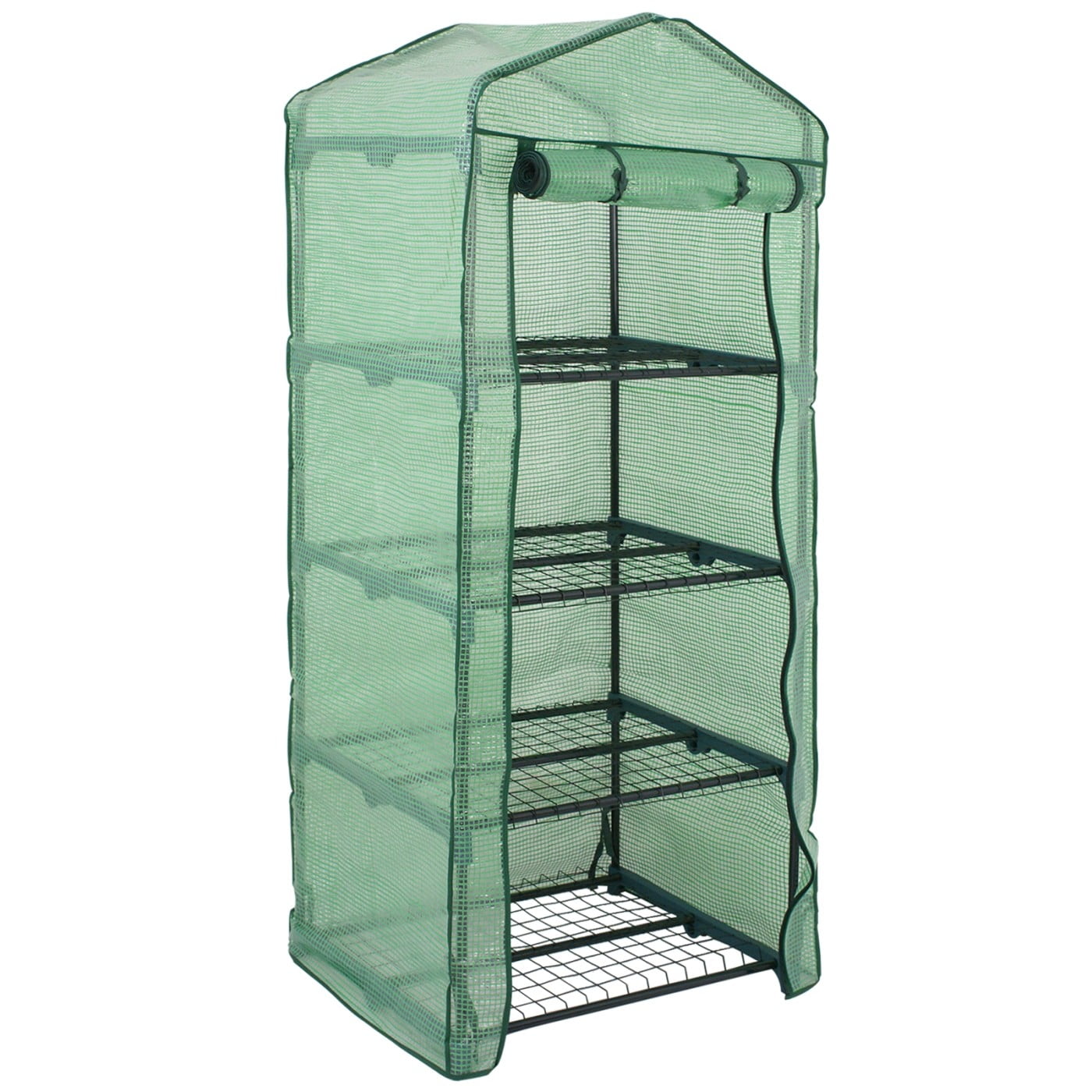 KYUTR utdoor Mini Portable Greenhouse w/Shelves Green Plants House for ...