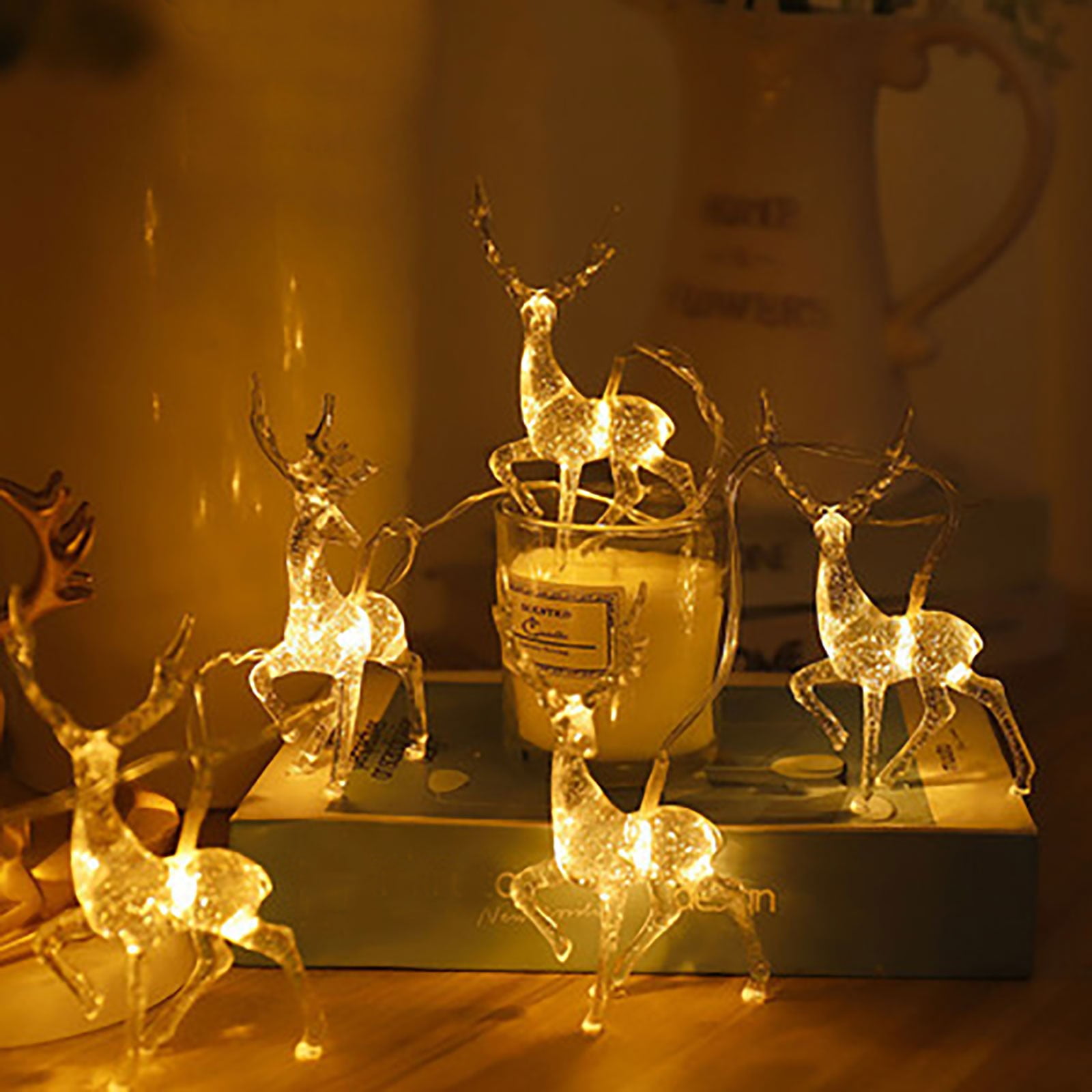 KYWHSGABRS LED Lights,String Lights,Lighted Christmas Family Outdoor ...