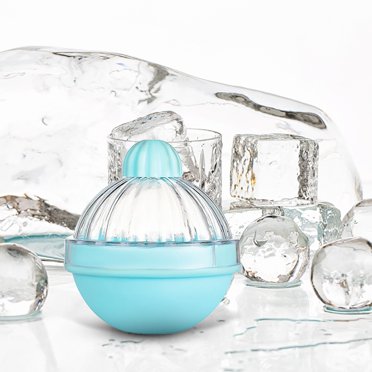 SDJMa Ice Cube Trays For Freezer, Ice Ball Maker Mold Mini circle Round ...