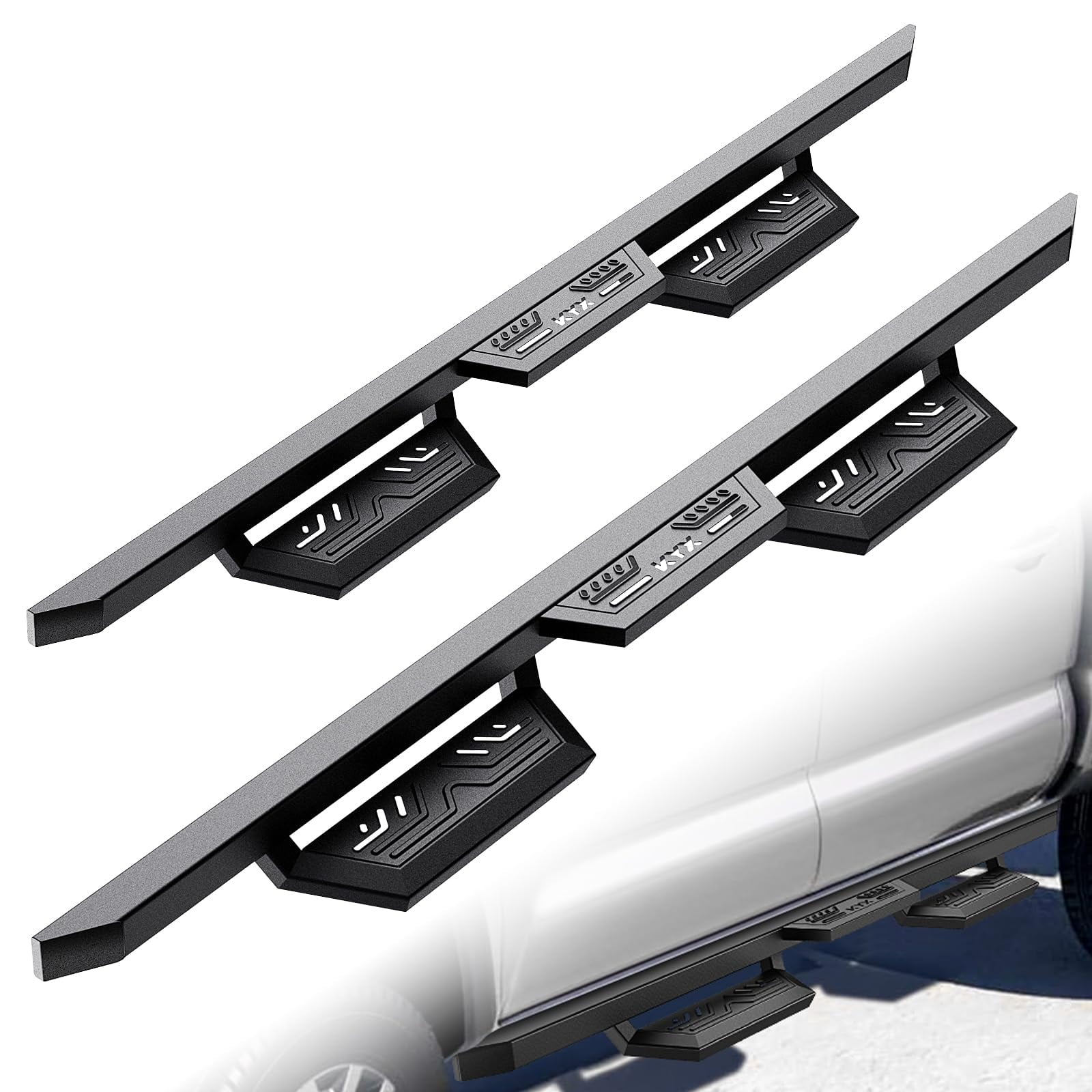 KYX Running Boards Compatible with 2009-2018 Ram 1500 (Including 2019 ...