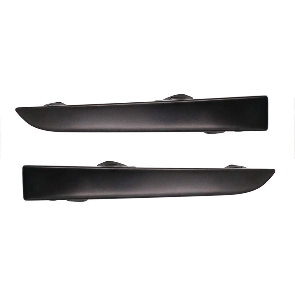 KYYET Front Bumper Grille MMF7 Headlight Filler Trim Panels Set For ...