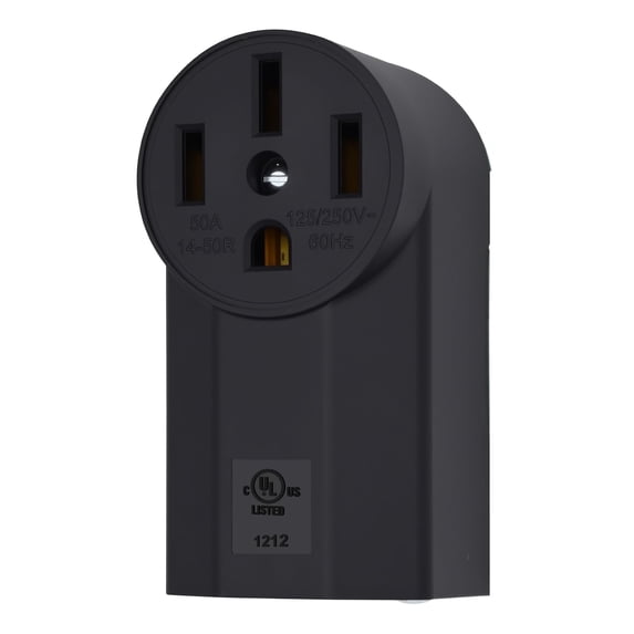 KYascend NEMA 14-50R 50 Amp Heavy Duty Outlet, Surface Mount, UL ...
