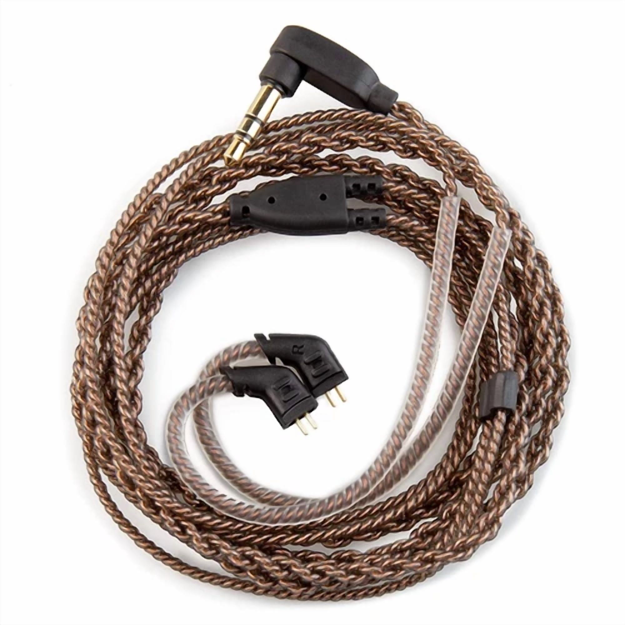 KZ CCA 2PIN IEM Earphone Cable, 4 Core High-Purity Copper Twisted in ...