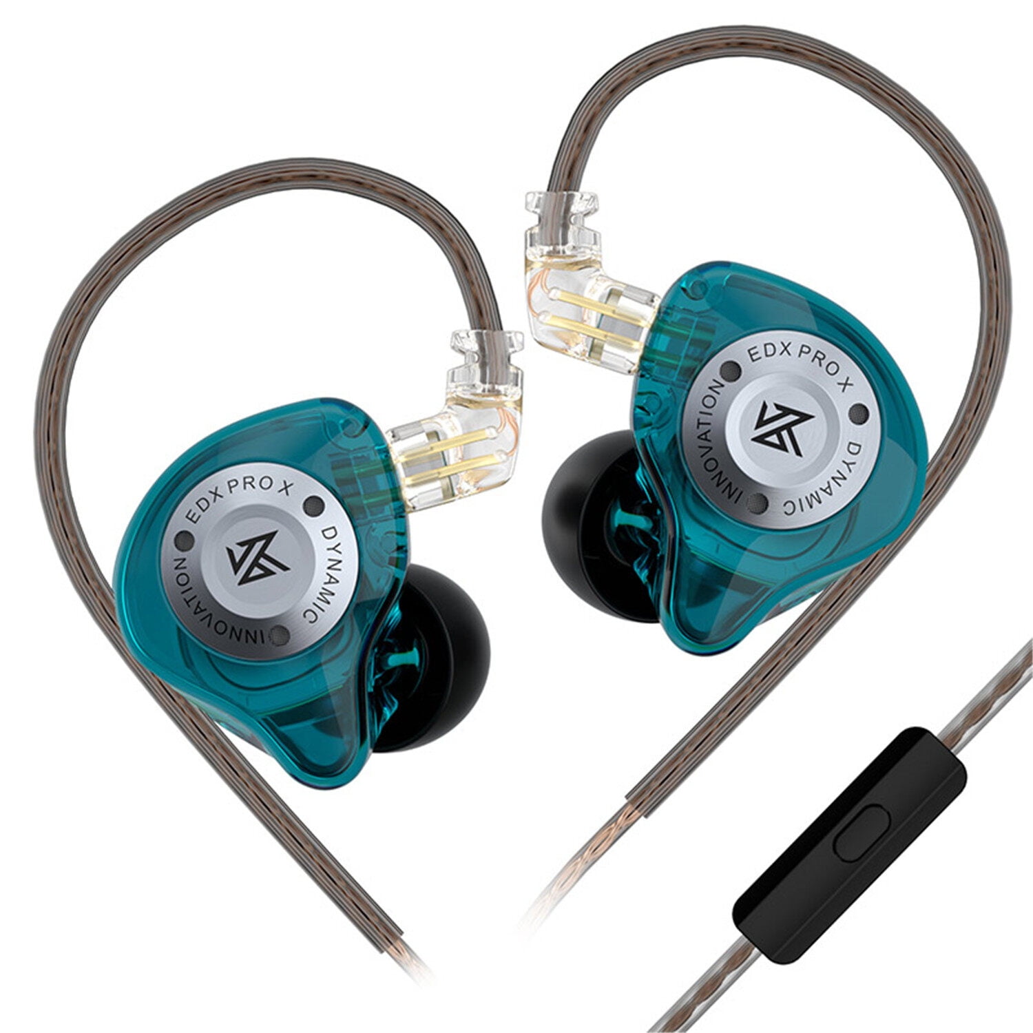 KZ EDX Pro X in-Ear Stage Monitor Headphone Dual Magnetic Dynamic Unit ...