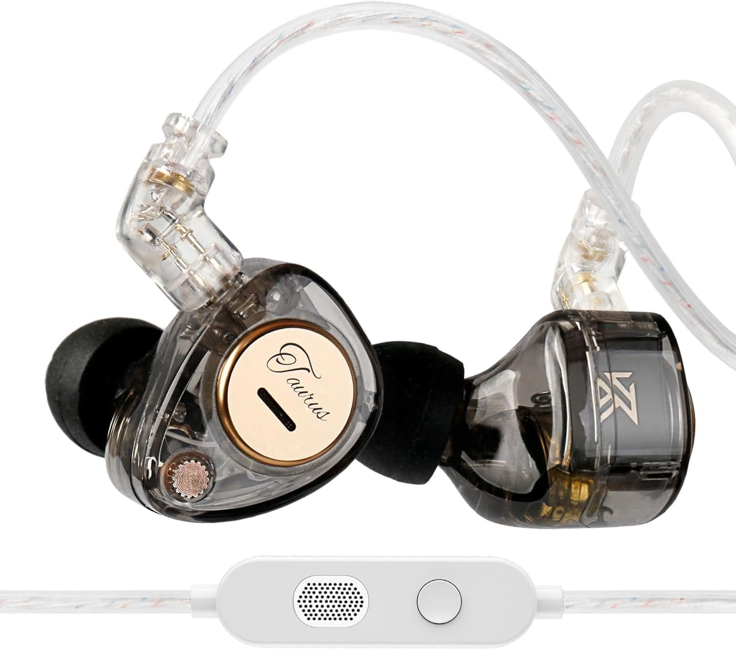 KZ Taurus in Ear Headphones, Horizontal 2DD Gaming Earbuds Wired IEM in ...
