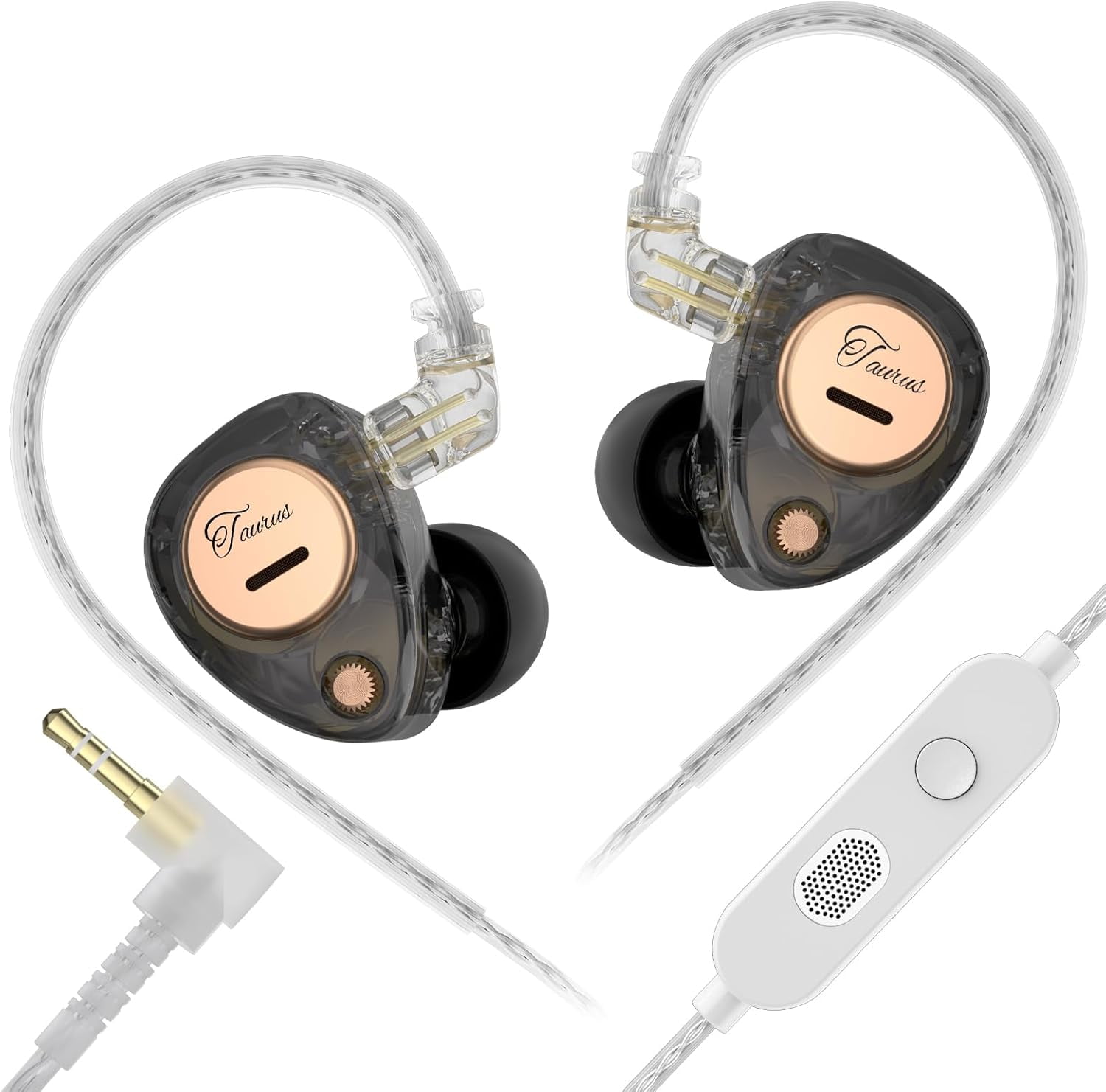KZ Taurus in Ear Monitor IEM Earbuds, Dual 8mm Dynamic Drivers for ...