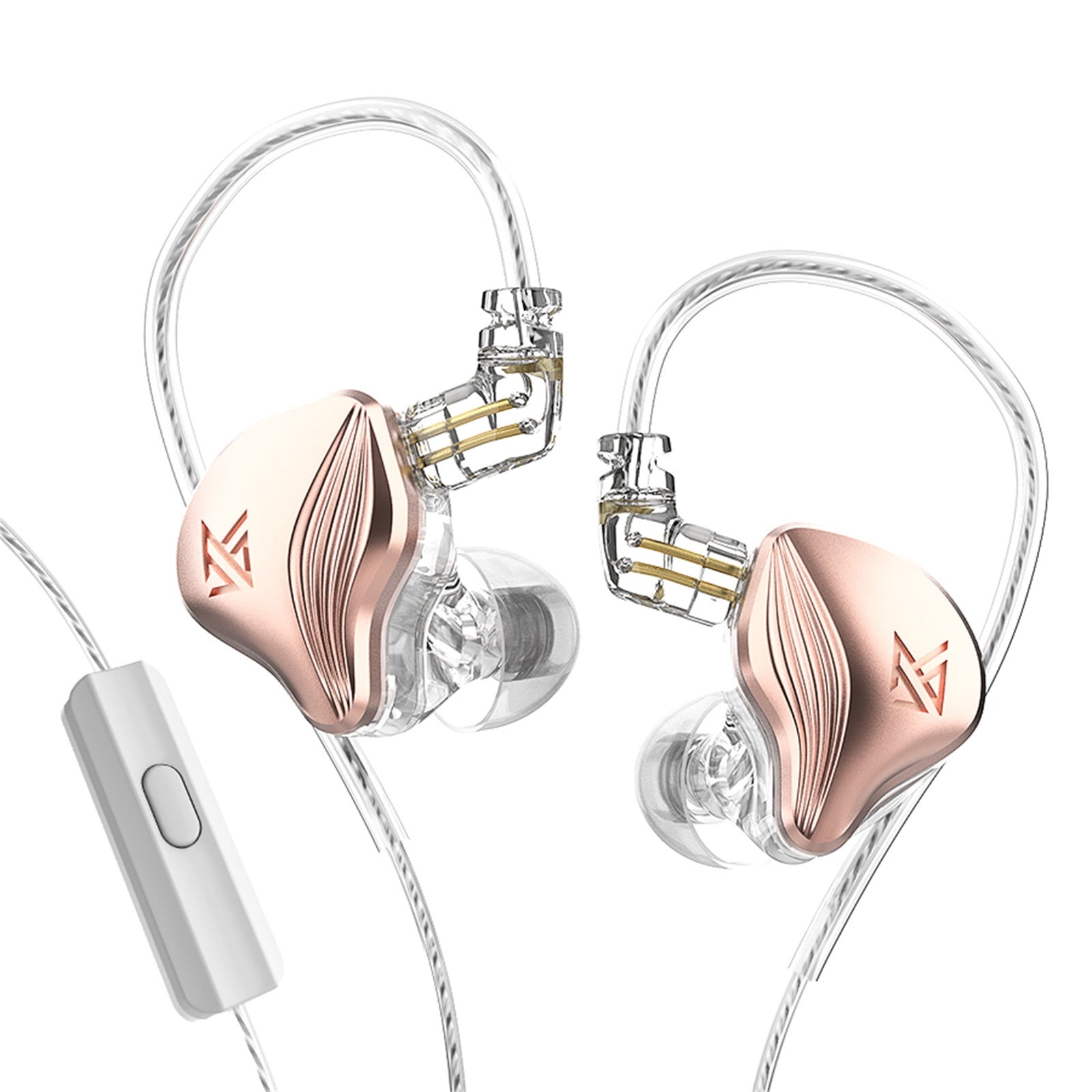 KZ ZEX-Earphone HIFI Passive Noise Reduction Detachable Cable Wired ...