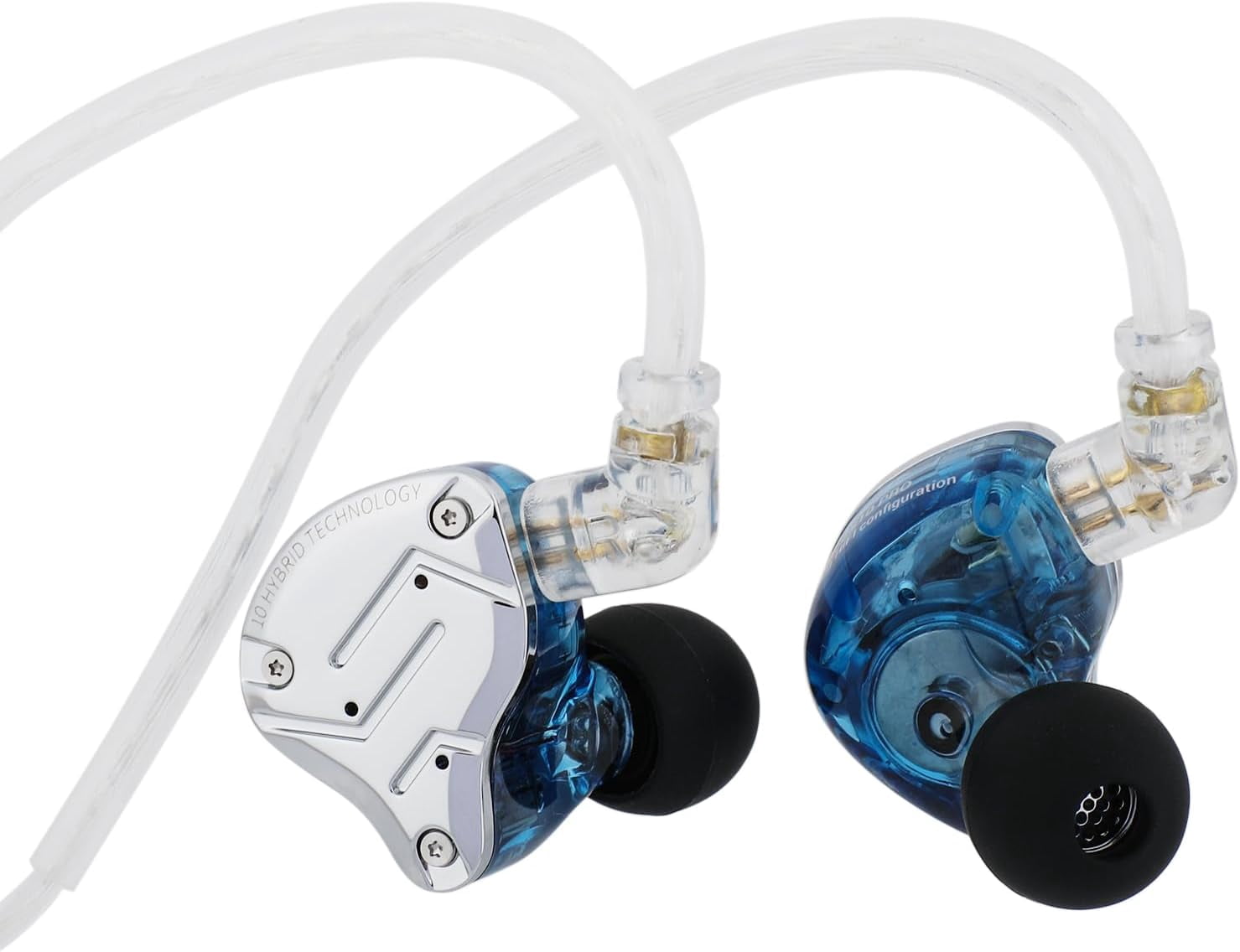 KZ ZS10 , 4BA+1DD 5 Driver in Ear , HiFi Wired Earbuds, Gaming Earbuds ...