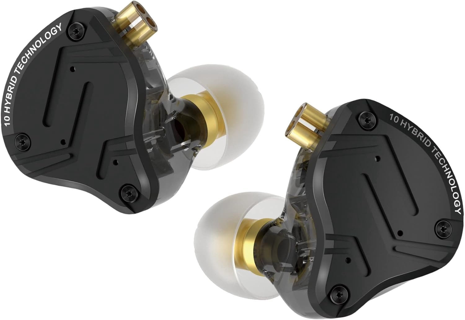 KZ ZS10 PRO X in Ear Headphones, Upgrade 4BA+1DD Hybrid Driver IEM ...