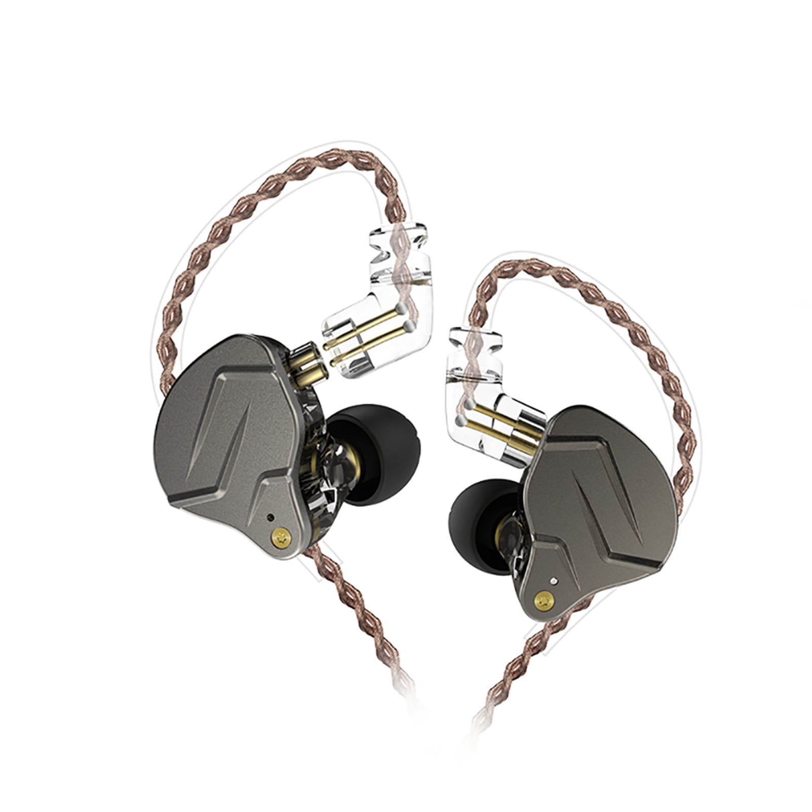 KZ-ZSNpro Double Dynamic 2Pin Plug Ear Hook In-ear Stereo Music Wired ...