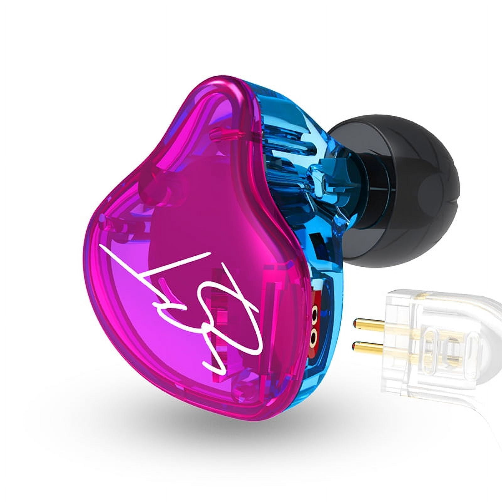 KZ ZST Colorful Hybrid Banlance Armature with Dynamic in-Ear Earphone ...