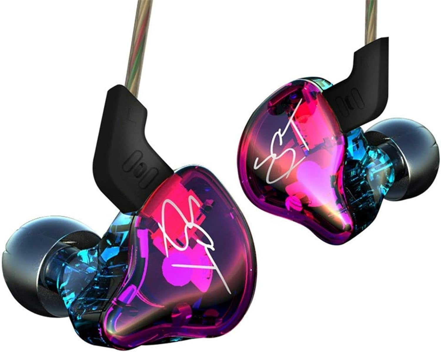 KZ ZST Colorful Hybrid Banlance Armature with Dynamic in-Ear Earphone ...