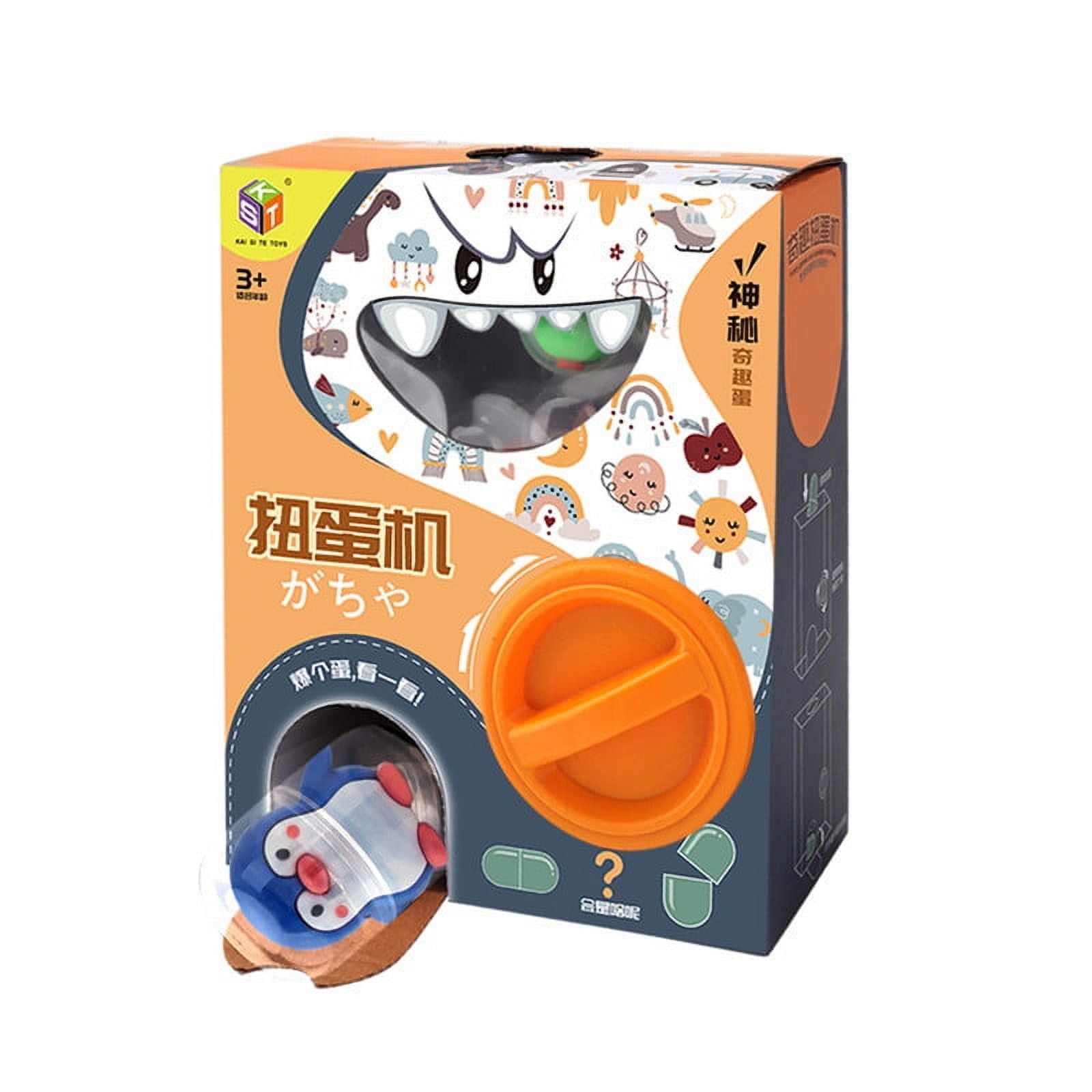 KZLO Mini Vending Machine, Clip Doll Cartoon Animals Game Collecting ...