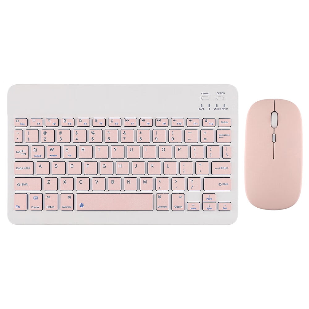 KZLO Wireless Keyboard and Mouse Combo, Chargeable Up to 30 Days, 2.4 ...