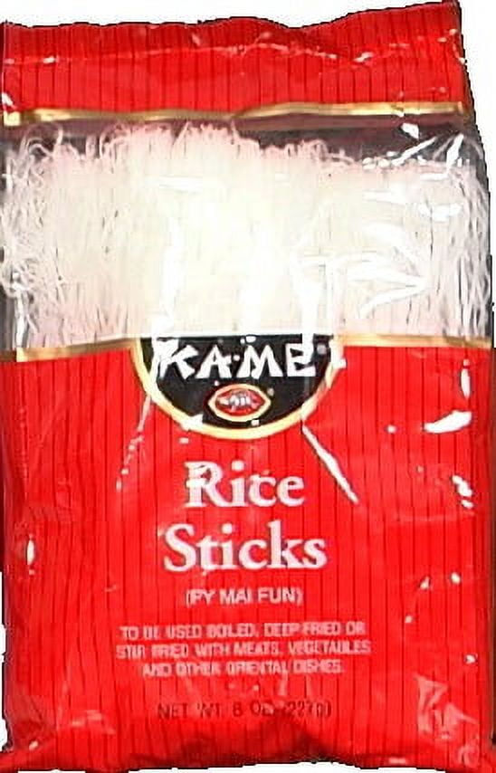 Kame Authentic Asian Taste Gluten-Free Vermicelli Rice Sticks, 8 Oz ...