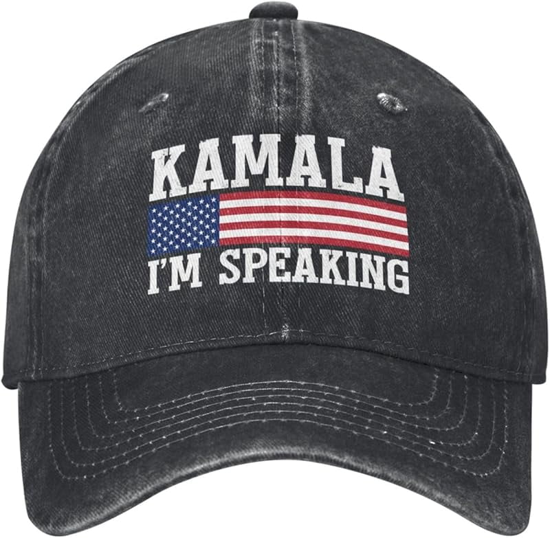 Ka-mala Harris 2024 President Comma La Funny Hat Retro Hat Caps Men ...