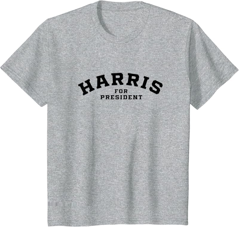 Ka_mala Harris Simple Curved Type Ka_mala Harris for President T-Shirt ...