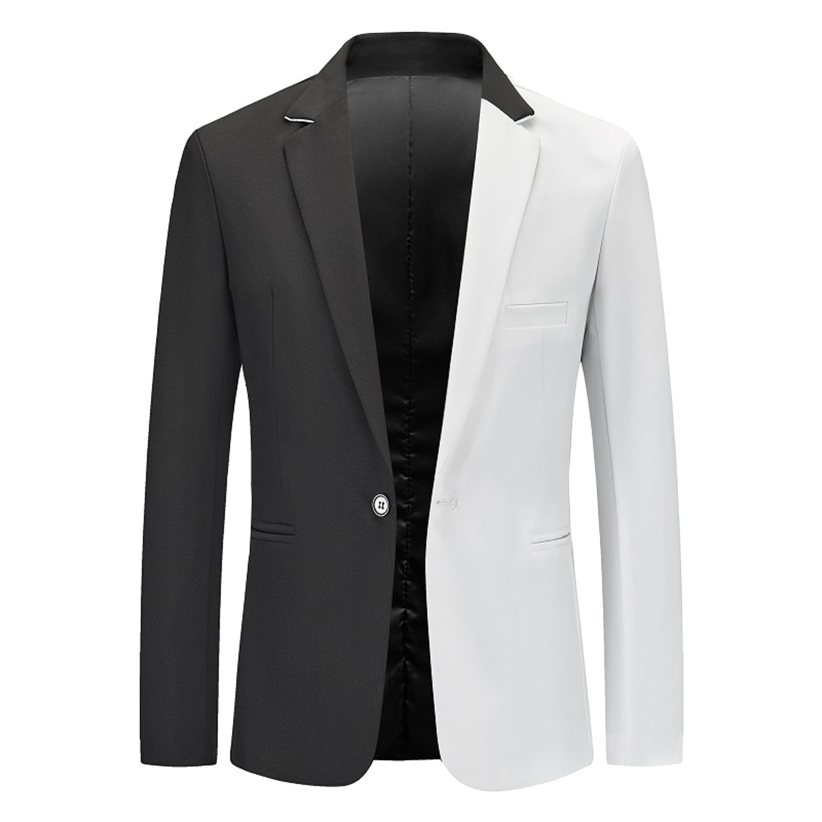 KaLI_store Blazer for Men Casual Men's Casual Blazer Jackets ...