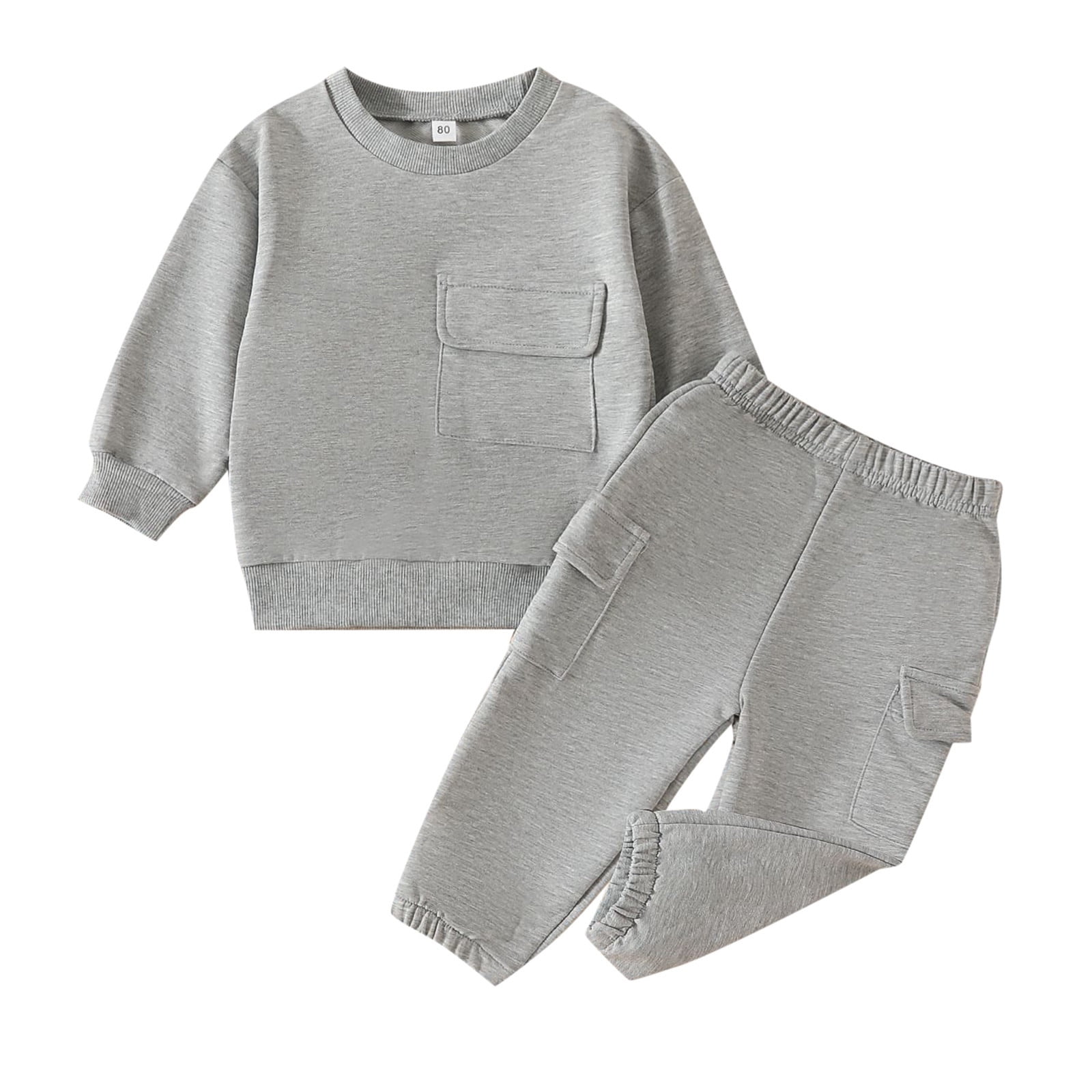 KaLI_store Boys Outfits Toddler Baby Boy Letters Printed Tops Pants ...