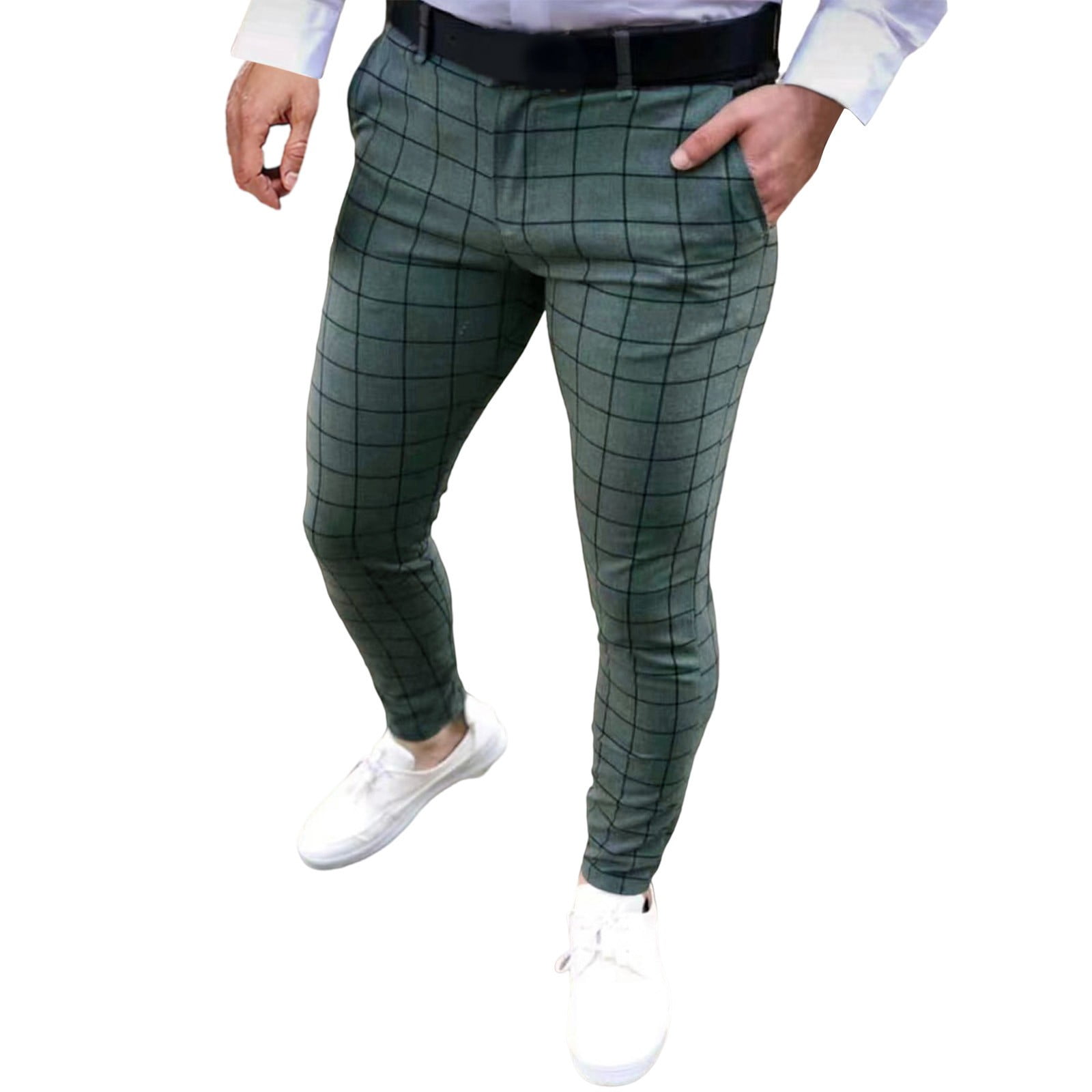 KaLI_store Cargo Pants for Men Men Solid Casual Outdoor Straight ...