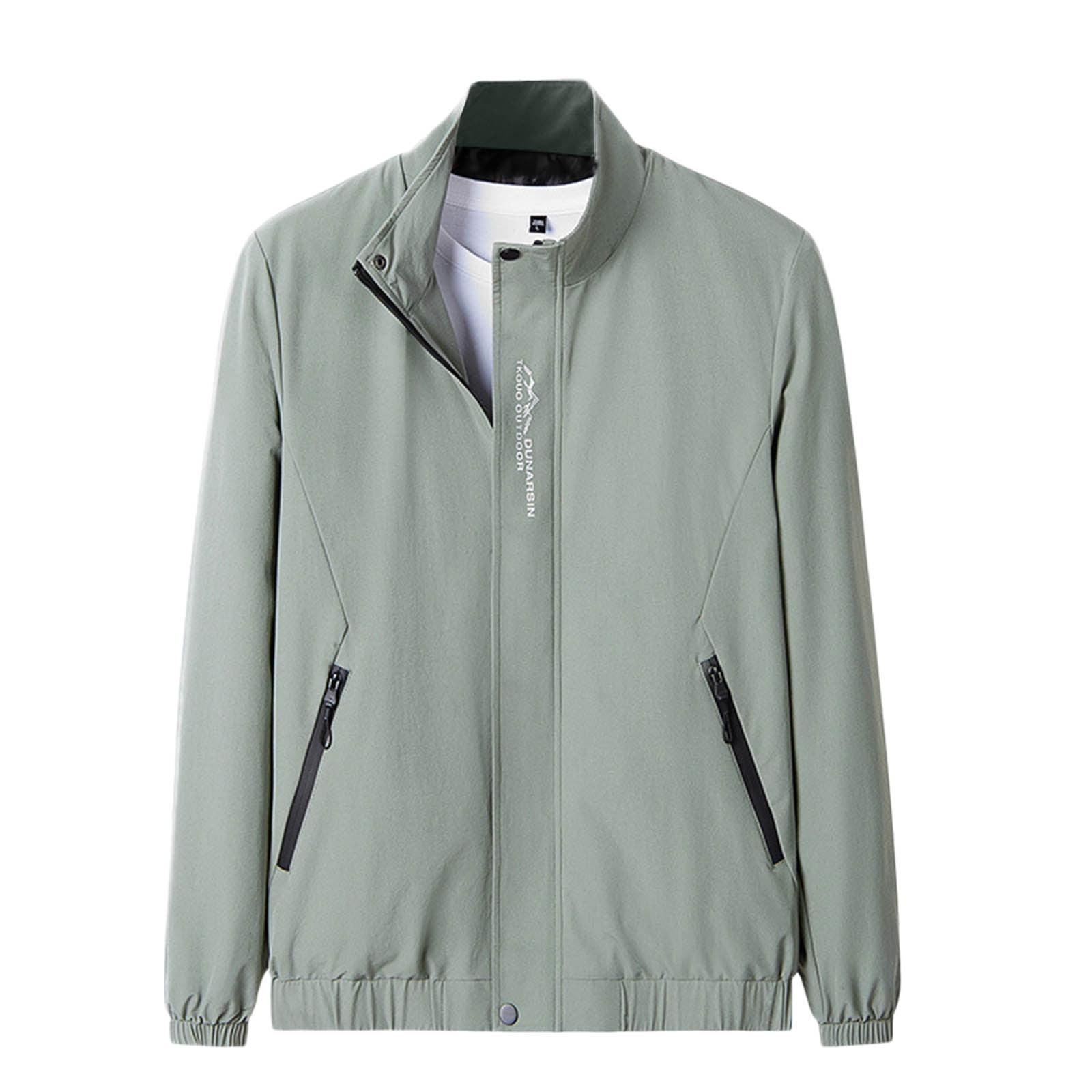 KaLI_store Jackets for Men Casual Mens Casual Lightweight Jacket Bomber ...