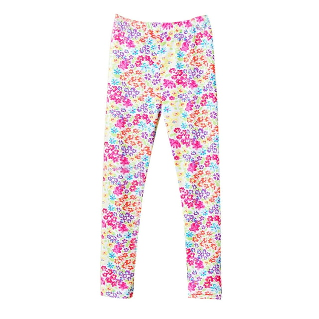 KaLI_store Little Girl Pants Girls Pull On Skinny Fit Stretch Pants ...
