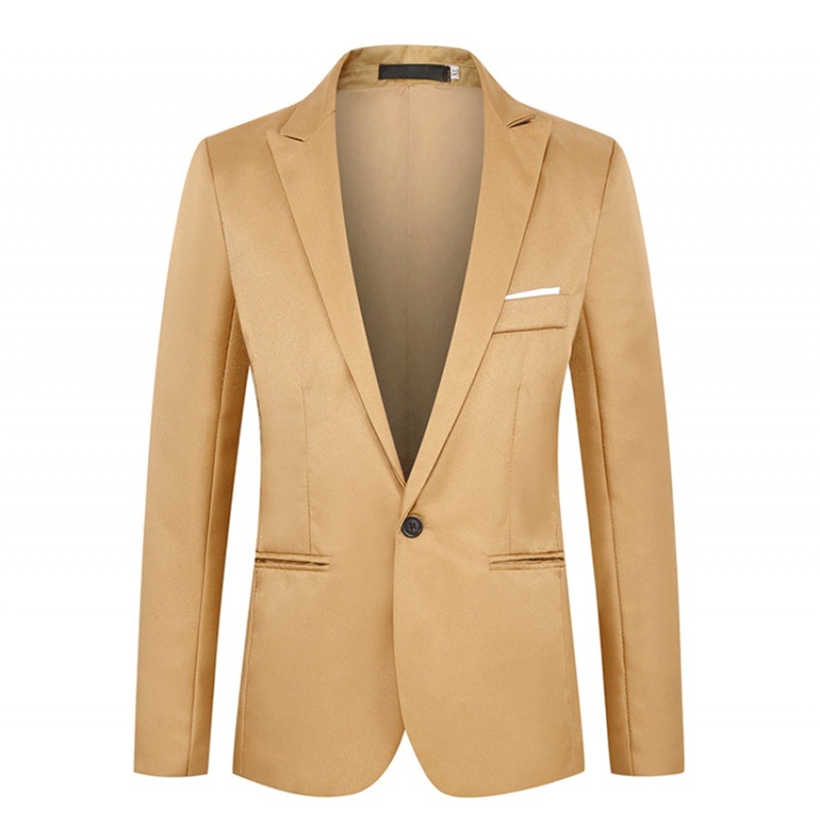 KaLI_store Mens Blazers Regular Fit Mens Casual Suit Blazer Jackets ...