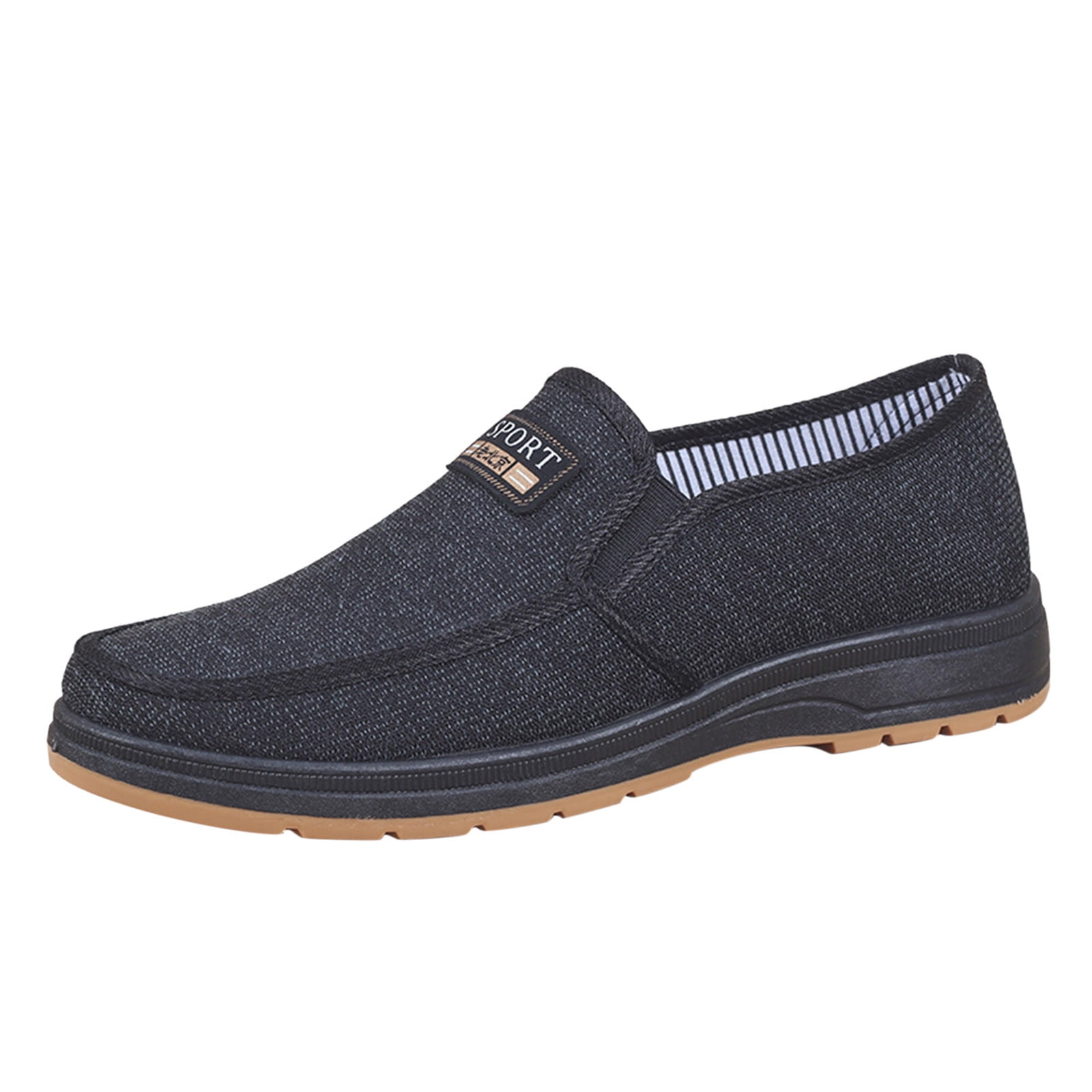 KaLI_store Mens Shoes Mens Loafers Slip On Loafer Leather Casual ...