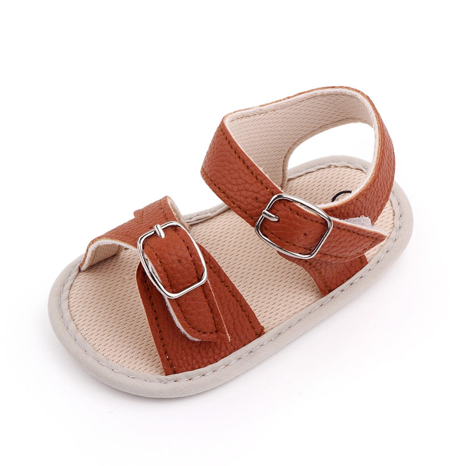 KaLI_store Toddler Girls Sandals Toddler Girl's Sandals Flower Princess Open Toe Strap Beach ...