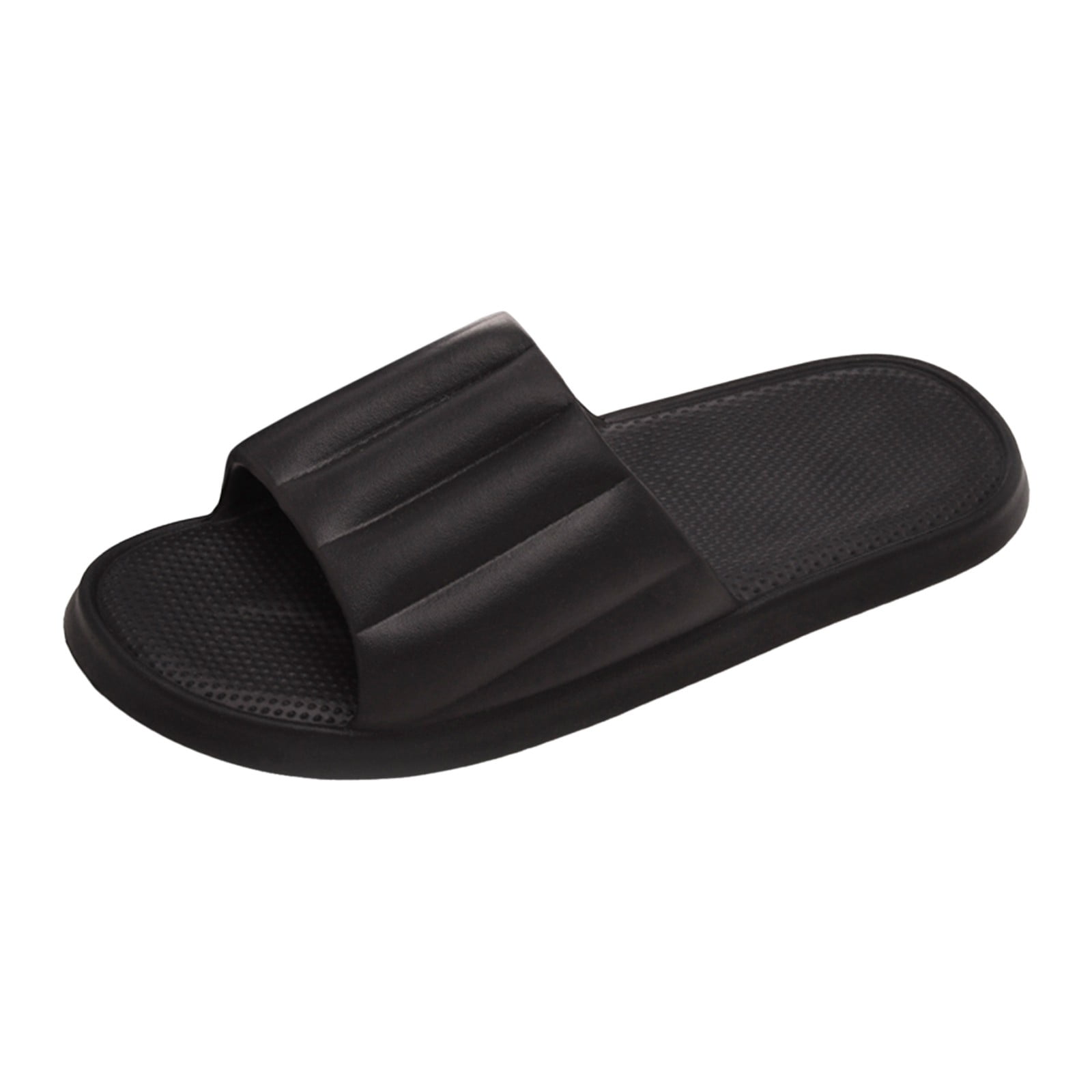 KaLI_store Womens Cotton Memory Foam Summer House Slippers Slides ...