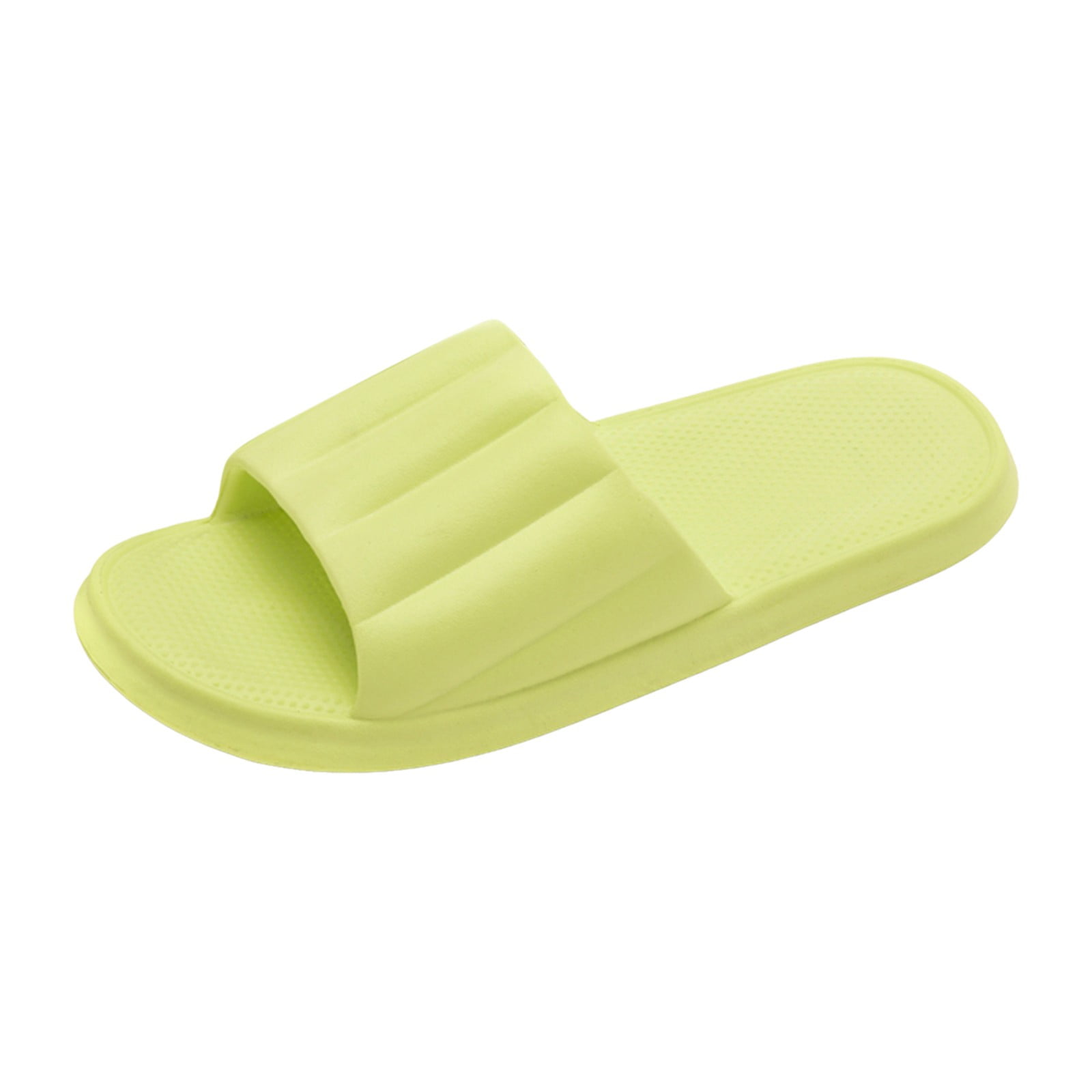 KaLI_store Womens Cotton Memory Foam Summer House Slippers Slides ...