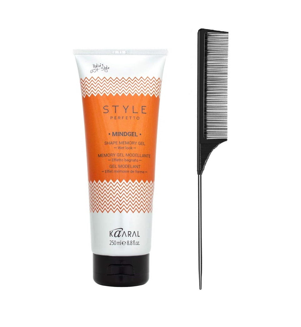 Kaaral Style Perfetto Mindgel Shape Memory Gel 8.8 oz (with Free Tail ...