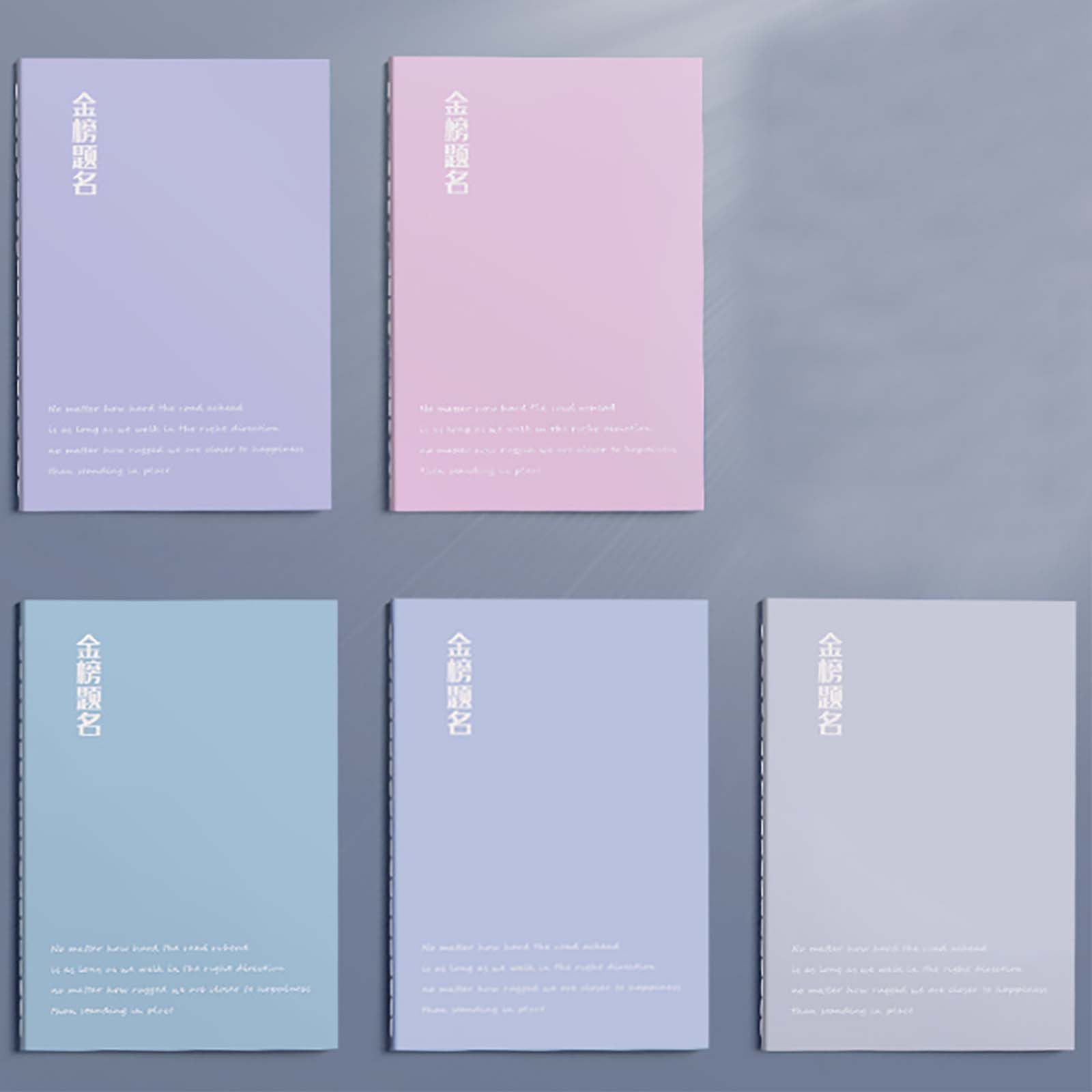 Kaba Bear Notebook Morandi Series|5 Pcs A5 Car Line Notebook 8 Inch X 5 ...