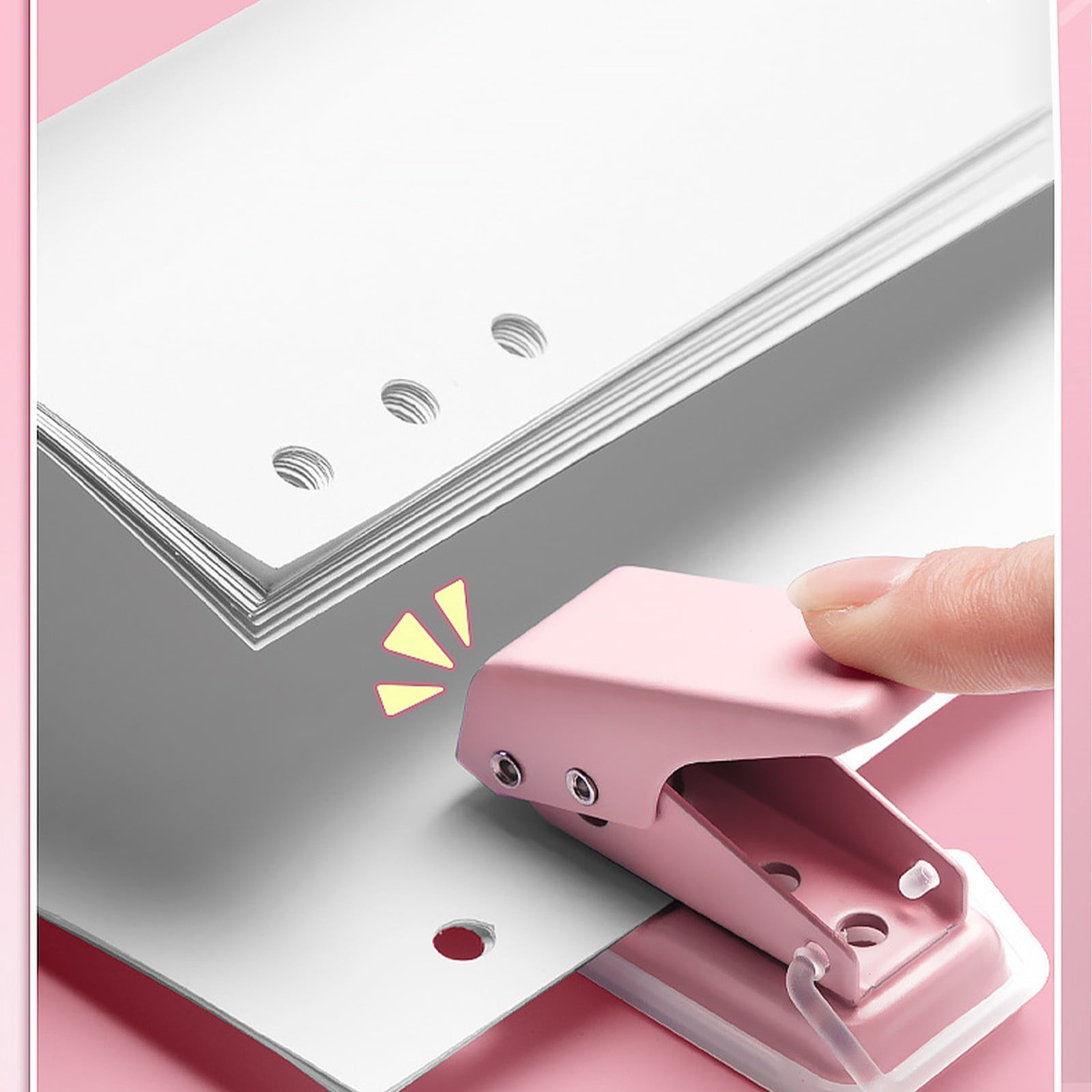 GBAYXJ Single Hole Punch 6mm 1/4 Inch Circle Holes 10 Sheet Punch ...